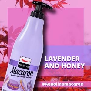 Macaron Lavender & Honey Aquolina gel dus