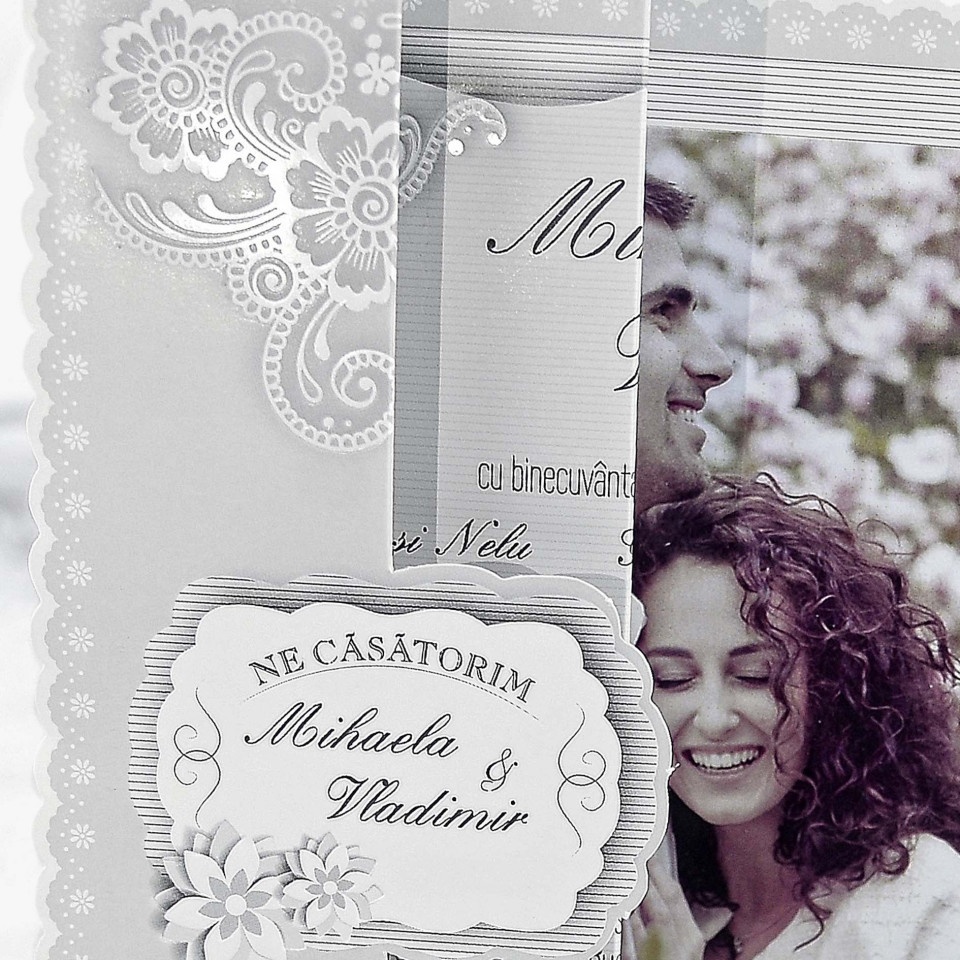 Invitație de nuntă old 39240 – Design clasic și elegant pentru o nuntă ...