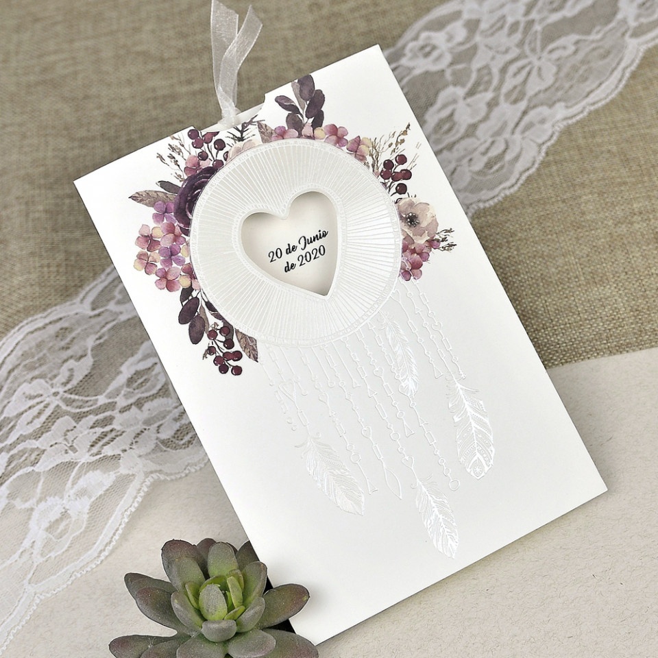 Invitație de nuntă inimă 39615 – Creează o invitație de nuntă cu ...