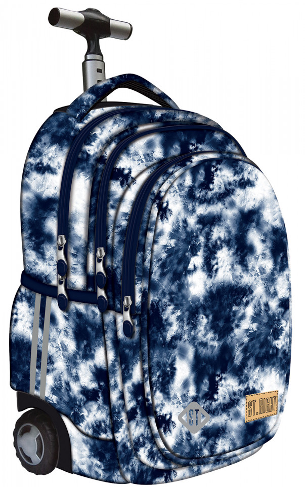 Ghiozdan Tip Troler, St.Right, Roti de Silicon, Impermeabil, Colectia ...