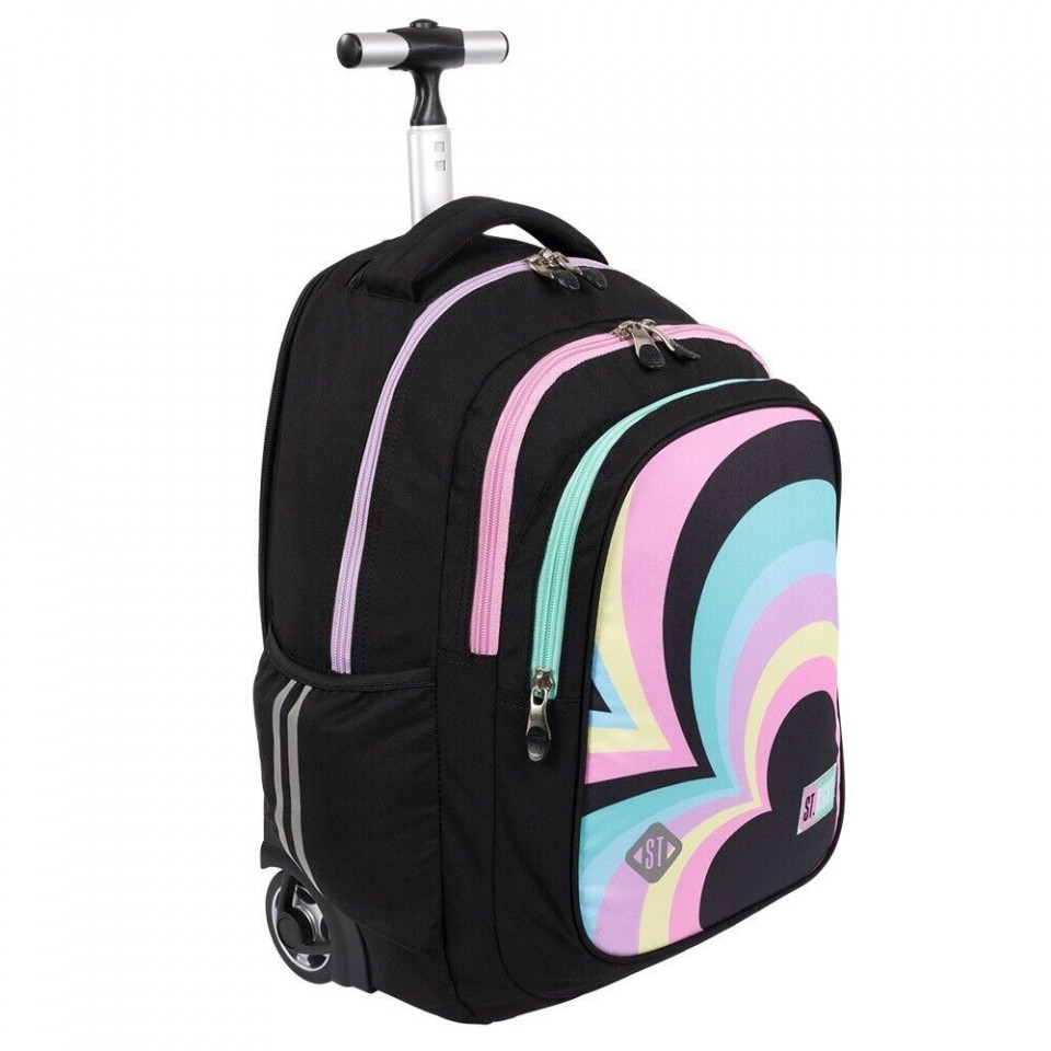 Ghiozdan Tip Troler, St.Right, Roti de Silicon, Impermeabil, Colectia ...