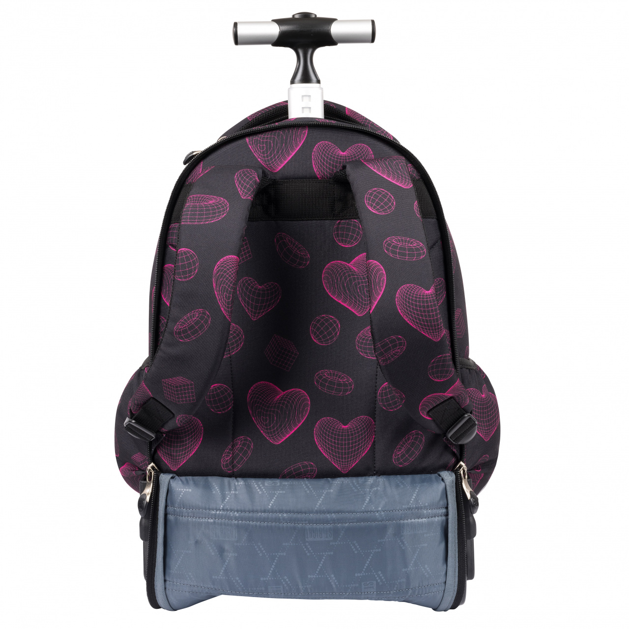 Ghiozdan Troler, St.Right, Roti Silicon, Impermeabil, Colectia Virtual ...