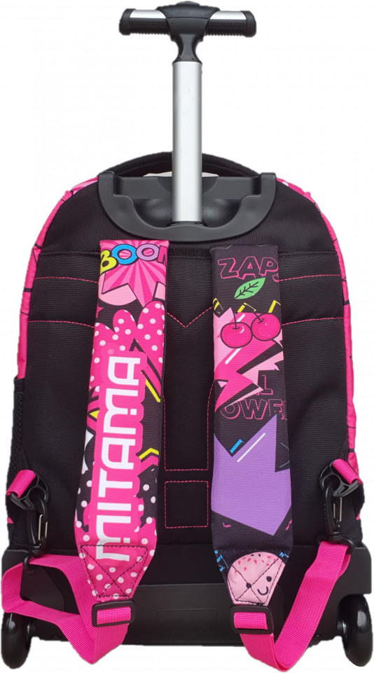 Ghiozdan Tip Troler, Mitama, Roti Silicon, Baza Intarita, Compartiment ...