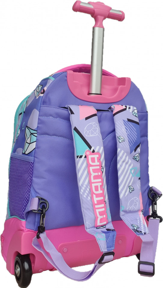 Ghiozdan Tip Troler, Mitama, Roti Silicon, Baza Intarita, Compartiment ...