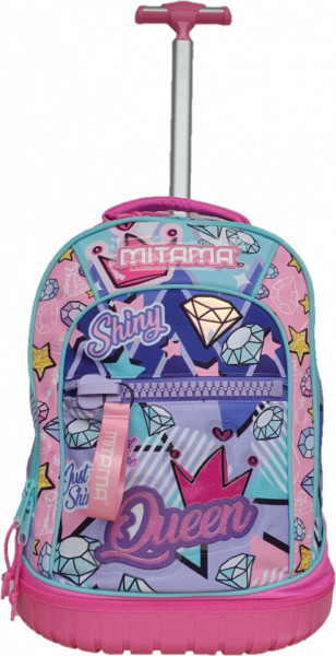 Ghiozdan Tip Troler, Mitama, Roti Silicon, Baza Intarita, Compartiment ...