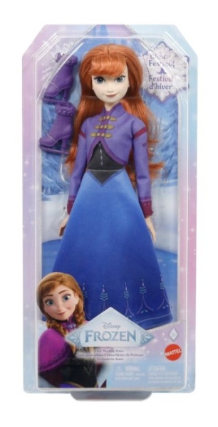 Papusa Mattel, Disney Frozen - Anna Patinatoare