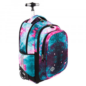 Ghiozdan Troler, St.Right, Roti Silicon, Impermeabil, Colectia - Nebula ...