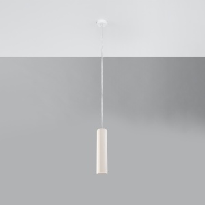 Pendul Nancy 1xGU10 ceramica alb tubular - Luminoteca.ro | Magazin de ...