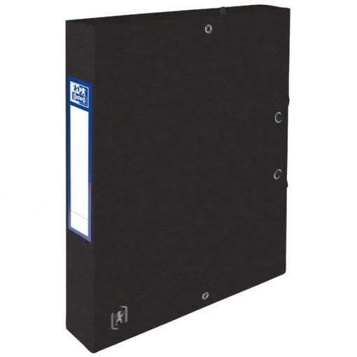 Mapa A4, carton MultiStrat 390g/mp, cu elastic, 40mm latime, OXFORD Top ...