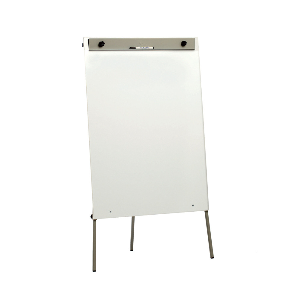 Flipchart tip trepied, structura metalica,reglabil pe inaltime
