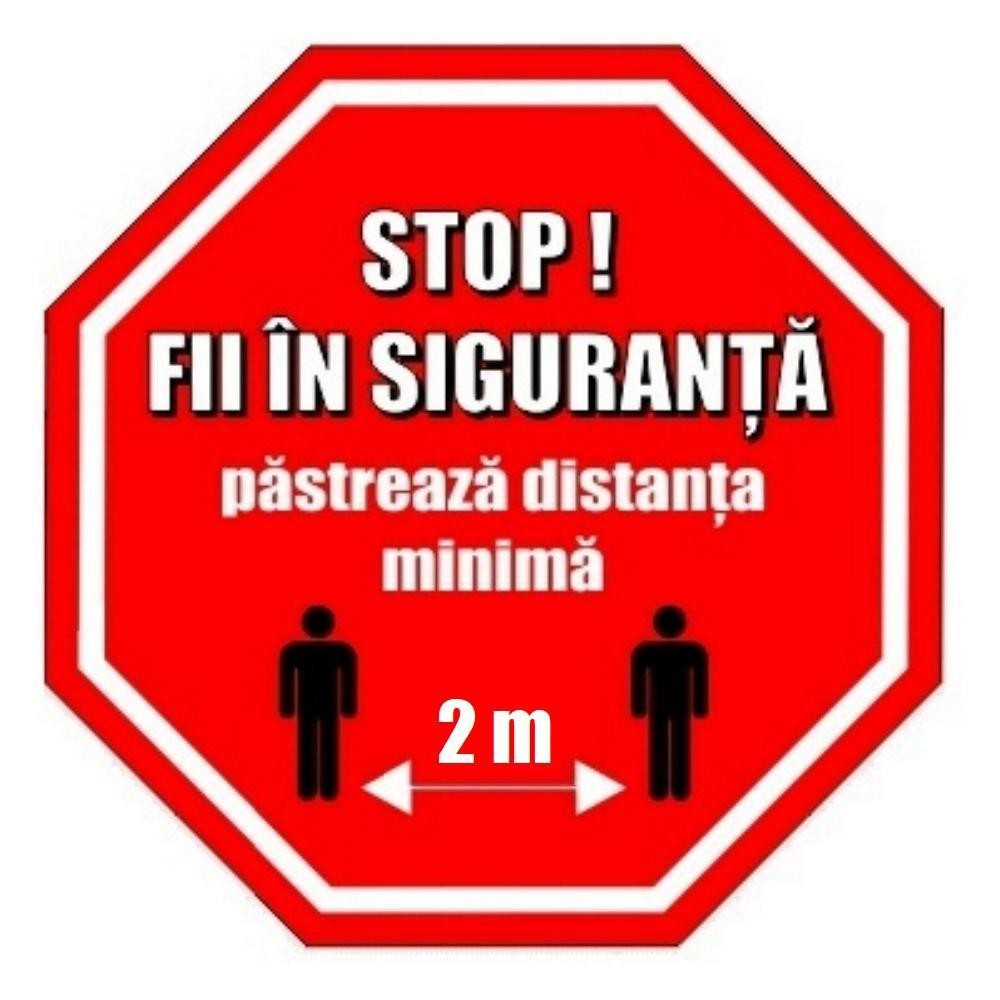 Indicator Semnalizare "Pastrati Distanta"