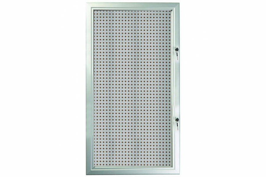 Avizier cu suport metalic și plută, pt exterior, 9 x A4