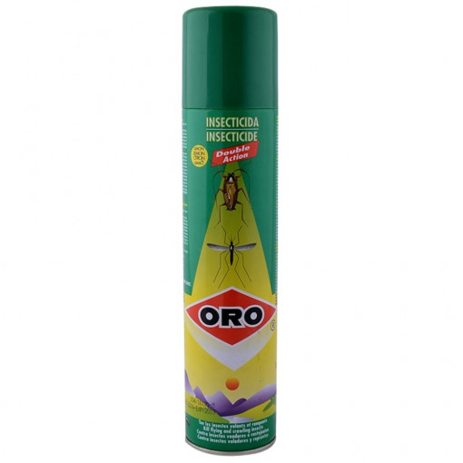 Insecticid spray, pentru tantari si gandaci, 500ml, ORO - Double Action ...