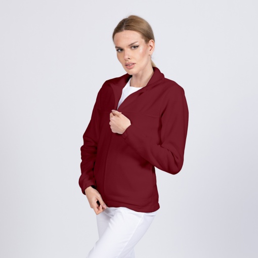 Jacheta medicala polar pentru femei VITAL-Visiniu