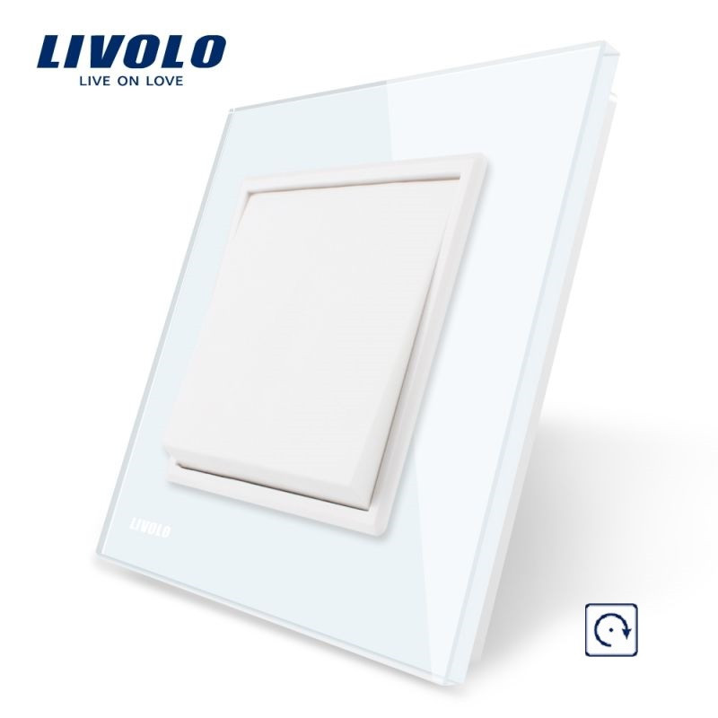 Intrerupator mecanic simplu cu revenire cu rama din sticla seria C7