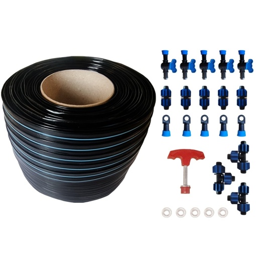 Kit Banda De Picurare, 100 metri lungime - irigare prin picurare la ...