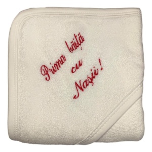Set prima baita cu nasii, set baita dupa botez, rosu, Denikos NK88