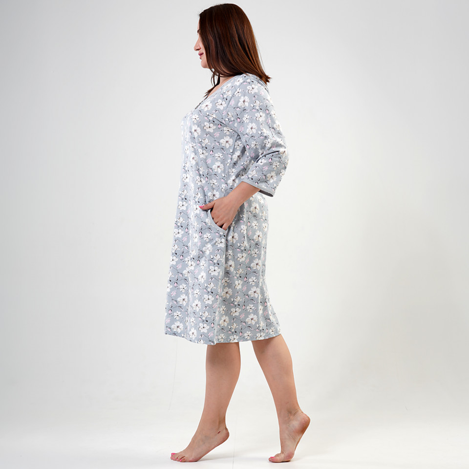 Halat Dama cu Fermoar Marimi Mari Vienetta, Model 'Romance'