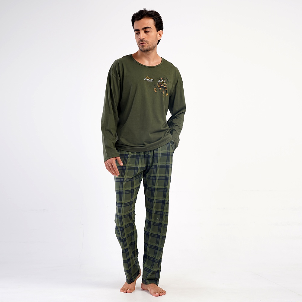 Pijama din Bumbac Barbati Vienetta|MAN, Model ' Extreme Outdoor ...