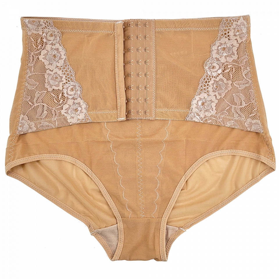 Chilot Modelator cu Inchidere Mos si Baba Culoare Crem