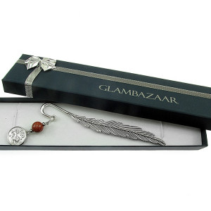 Semn de carte metalic zodia Leu