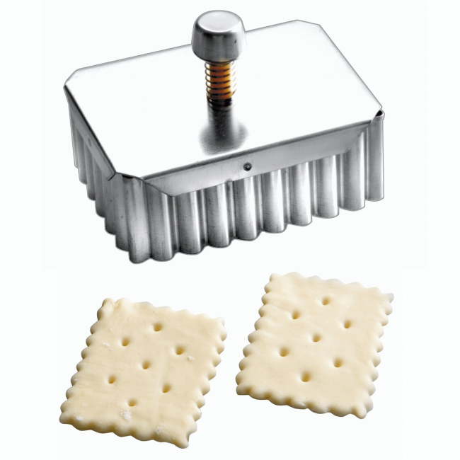 Forma decupator/cutter biscuiti-petit beurre-Ibili, freze patiserie ...