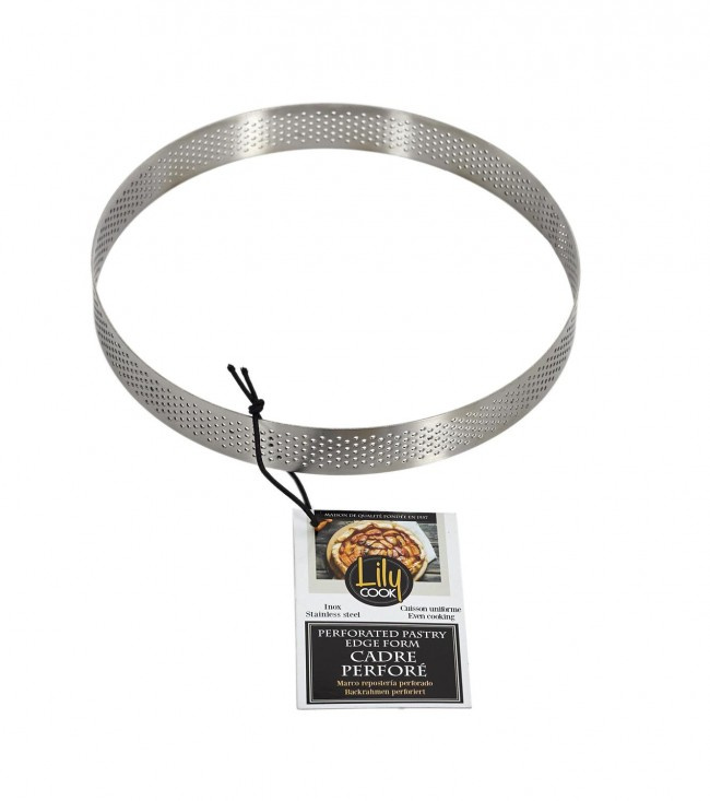 Cadru inox, forma rotunda perforata, inel perforat otel inoxidabil ...