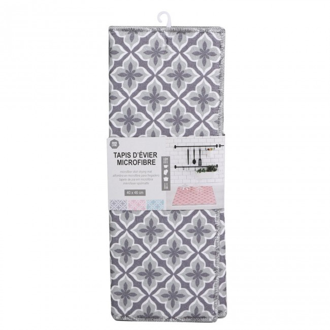 Covoras microfibra pentru scurgere vase, roz, 40x46cm. Covoras ...