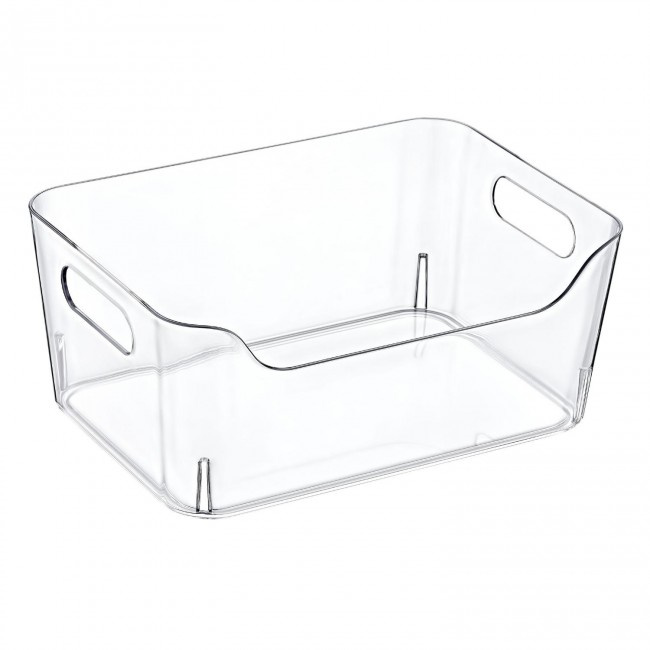 Cutie organizare si depozitare, plastic transparent, 29x19x11 cm ...