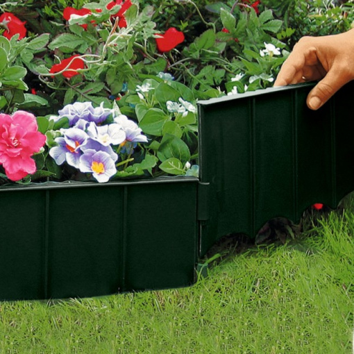 Bordura din plastic pentru peluza - bordura gradina, borduri gradina ...