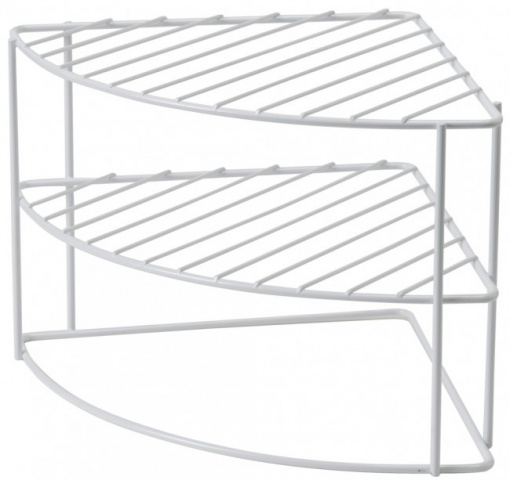 Raft metalic de colt depozitare bucatarie