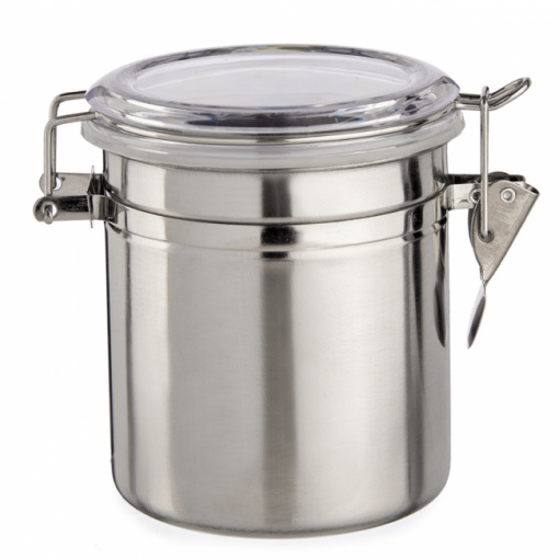 Recipient depozitare inox, cu capac ermetic, 720 ml, cutie otel ...