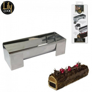 Forma de inox pentru rulada - 24 cm, Forma inox rulada, Tava inox ...