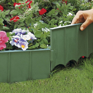 Bordura din plastic pentru peluza - bordura gradina, borduri gradina ...