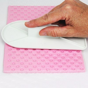 Sablon imprimare, ornare tort, martipan, fondant, icing-PME-puncte ...