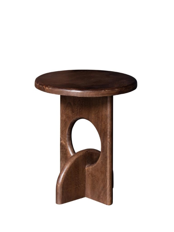 Masuta laterala, din lemn de mango, Fixie