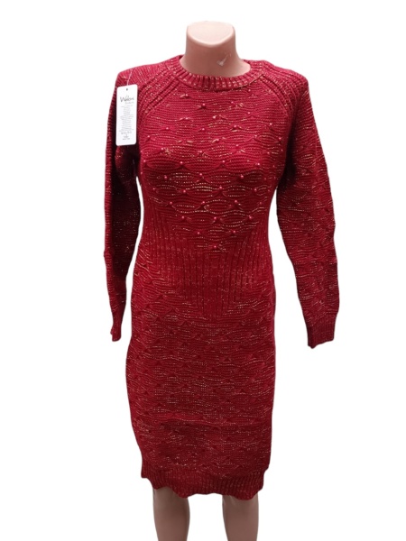 Rochie groasa tricotata de dama cod x4370