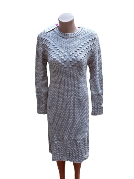 Rochie groasa tricotata de dama cod x4362