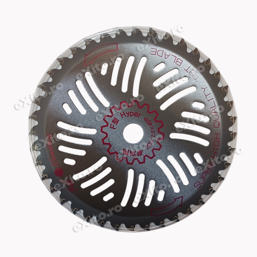 Disc ( cutit ) VIDIA motocoasa pentru arbusti 255mm 40dinti