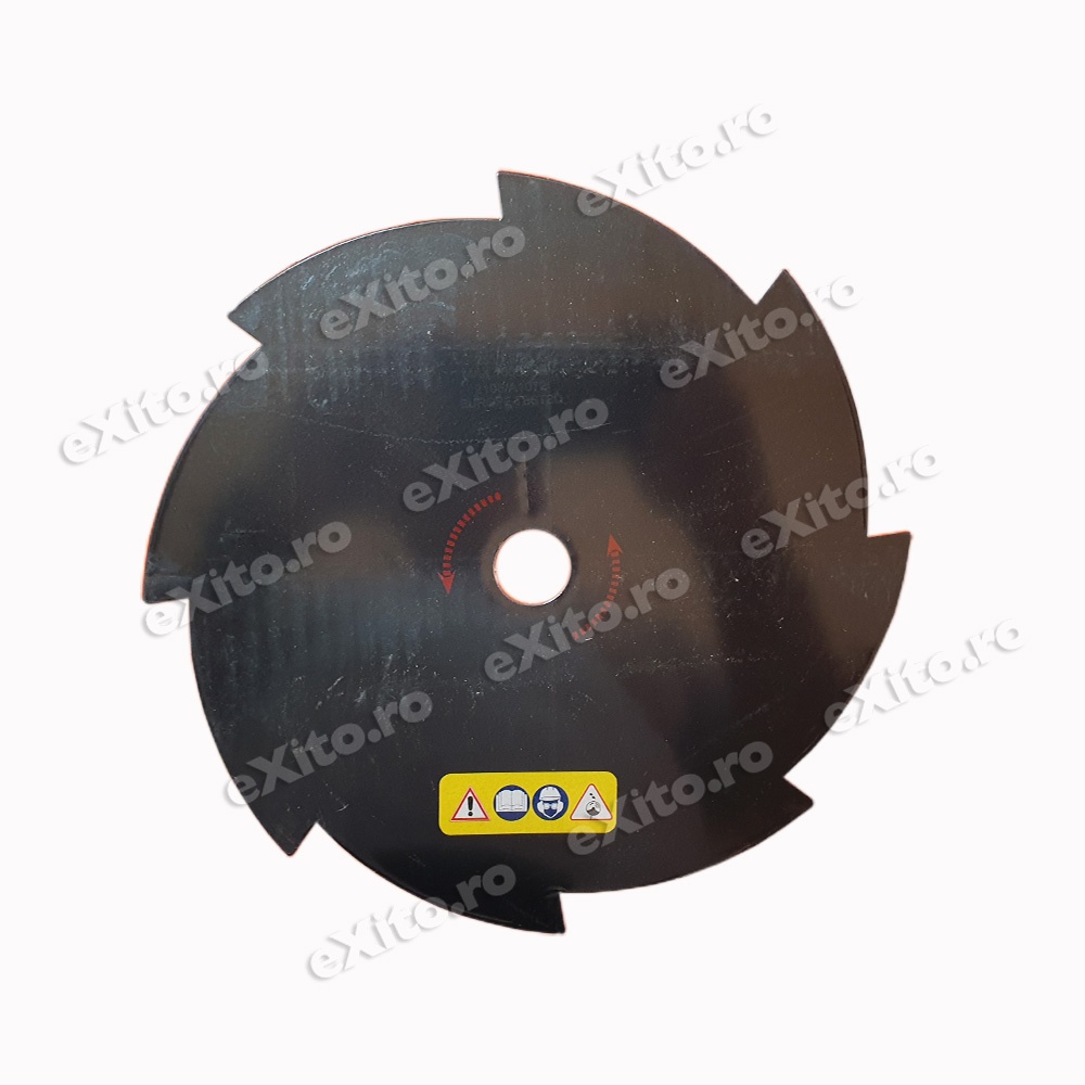 Disc (cutit) motocoasa pt.iarba, 255mm, 8 dinti