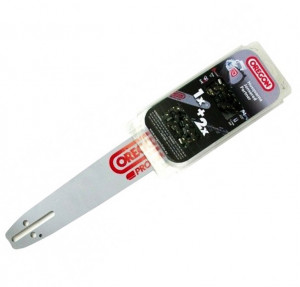 Pachet lama drujba Oregon 14"(35cm) pas 3/8 canal 1.3mm + 2 lanturi 26 ...