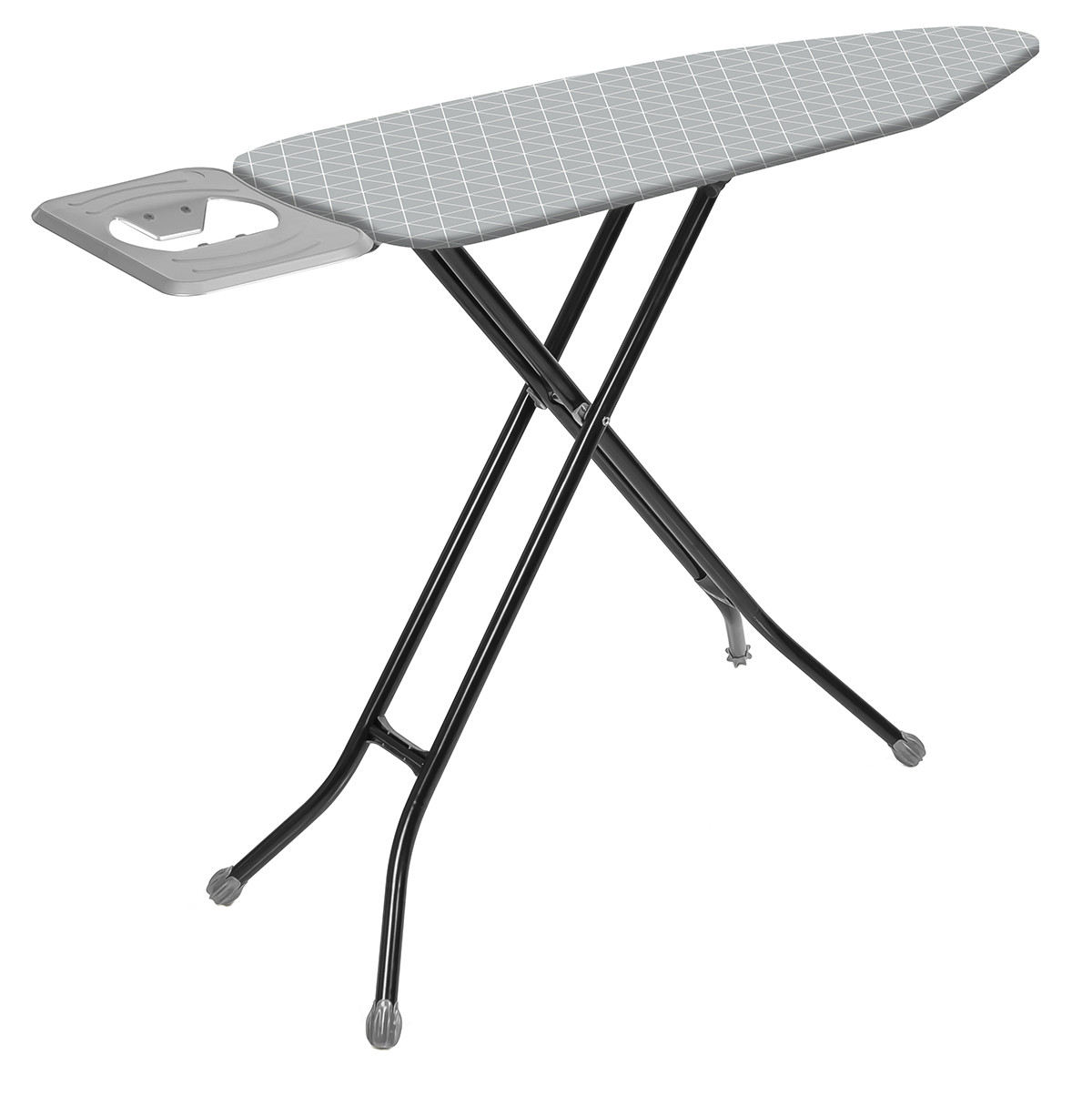 Masa de calcat Perilla Present-Gri, Monobloc ,38x110cm, %50 Bumbac %50 ...