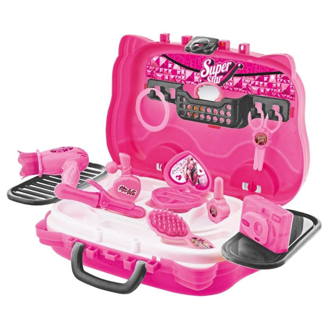 Trusa de Machiaj pentru copii 563, Include cu Valiza pentru Depozitare