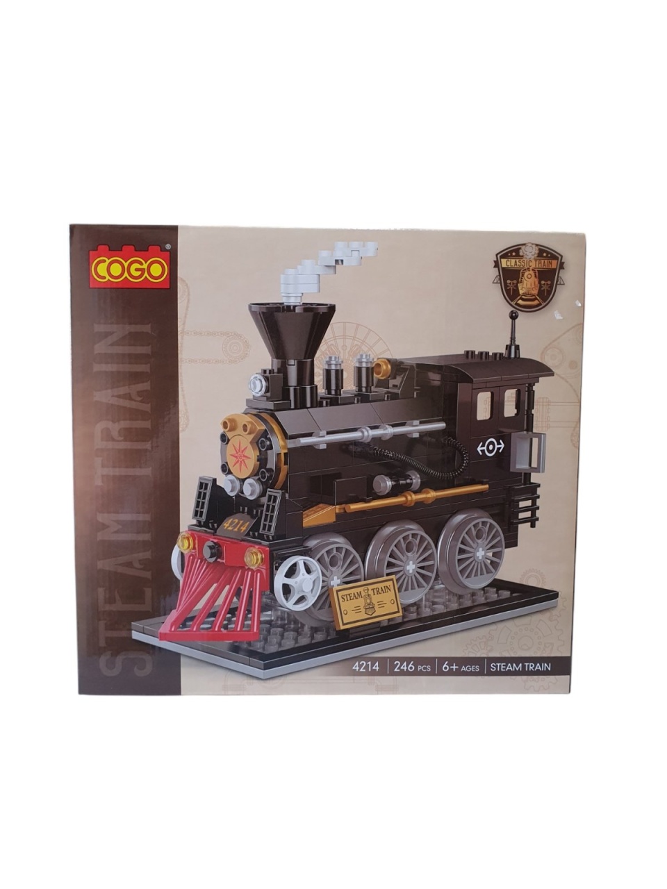 Kocke lokomotiva Cogo 246pcs