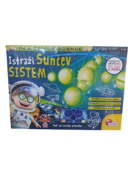 Mali genije edukativni set istraži sunčev sistem Lisciani