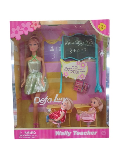 Defa Lucy učiteljica sa đacima