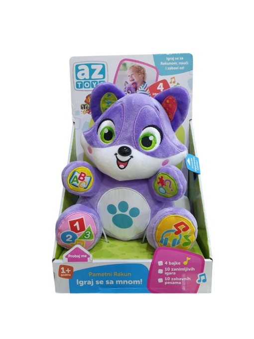 Pametni Rakun priča bajke interaktivna igračka