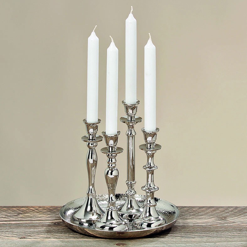 14691 Set sfesnice metalice Zeus H 23 cm