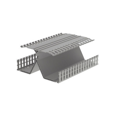 PANDUIT DRD44LG6 Canaleta Ranurada PanelMax de PVC Montaje e