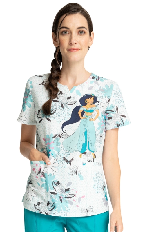 Bluză Medicală Disney Lotus Garden | Cherokee